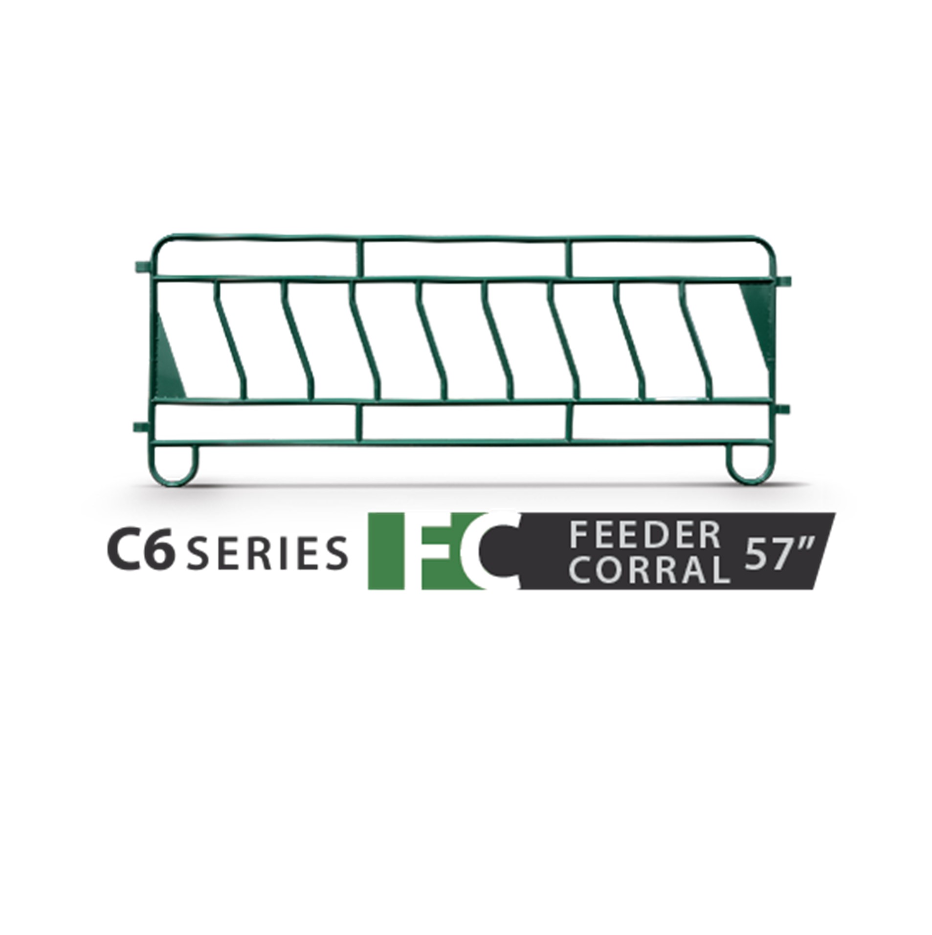 Green Diamond Bar Corral Feeder Panel - Weldesign Hardware