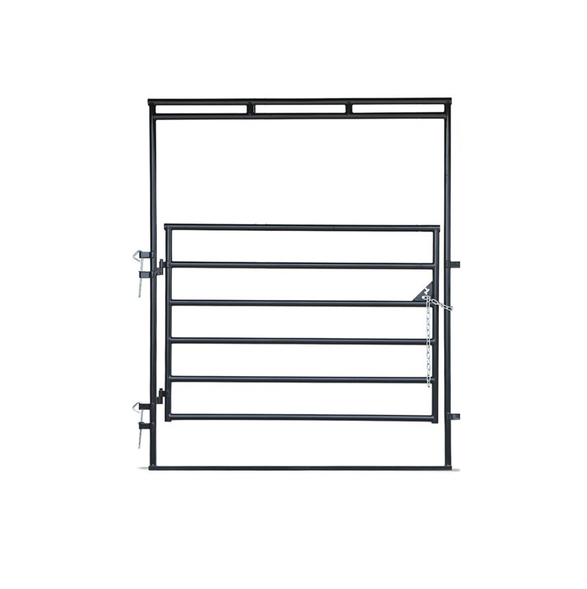 True North RT 6ft Grey Utility Walk Through Arch Gate - Weldesign Hardware