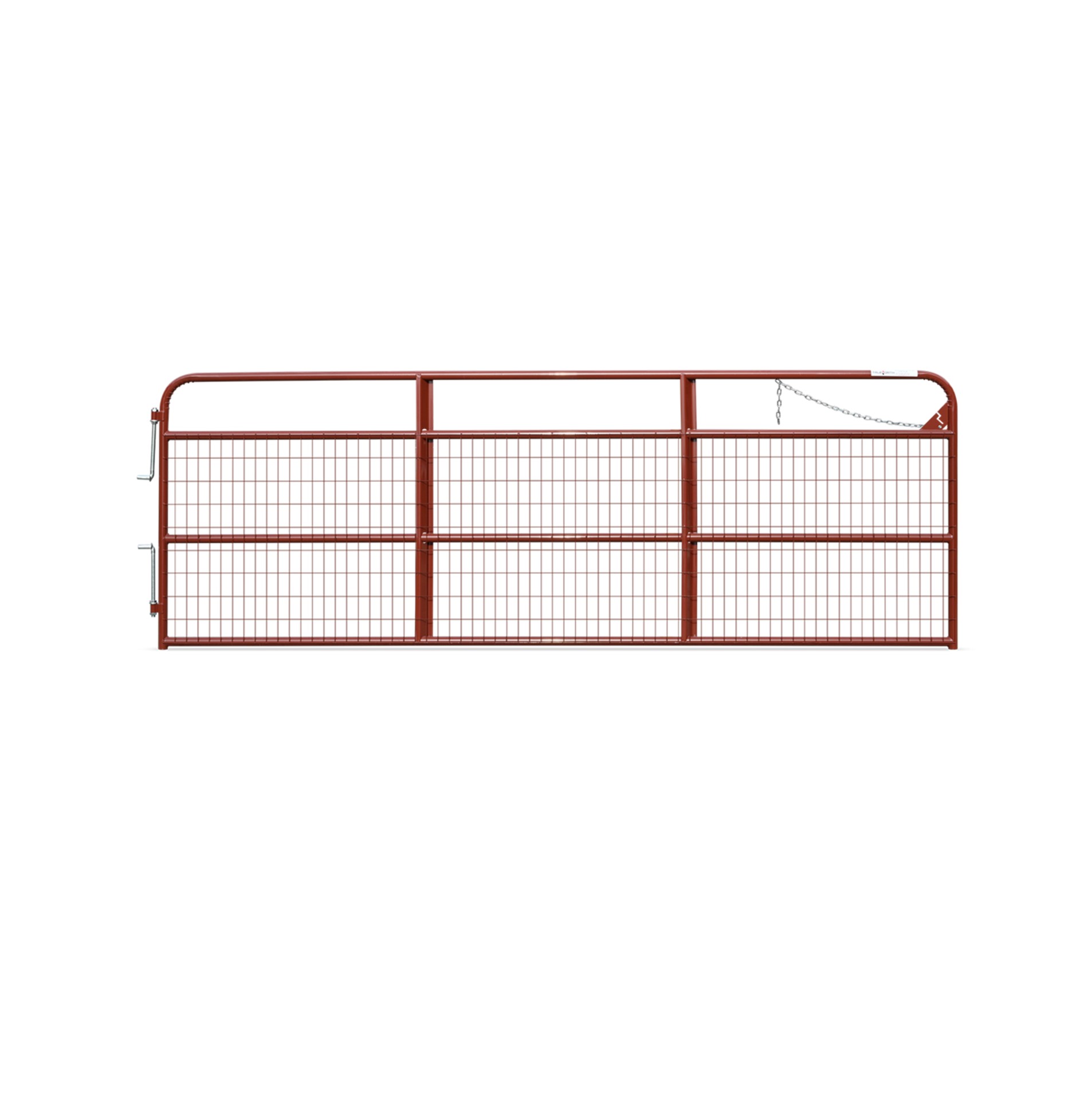 True North Red Utility 4 Bar Mesh Gates - Weldesign Hardware