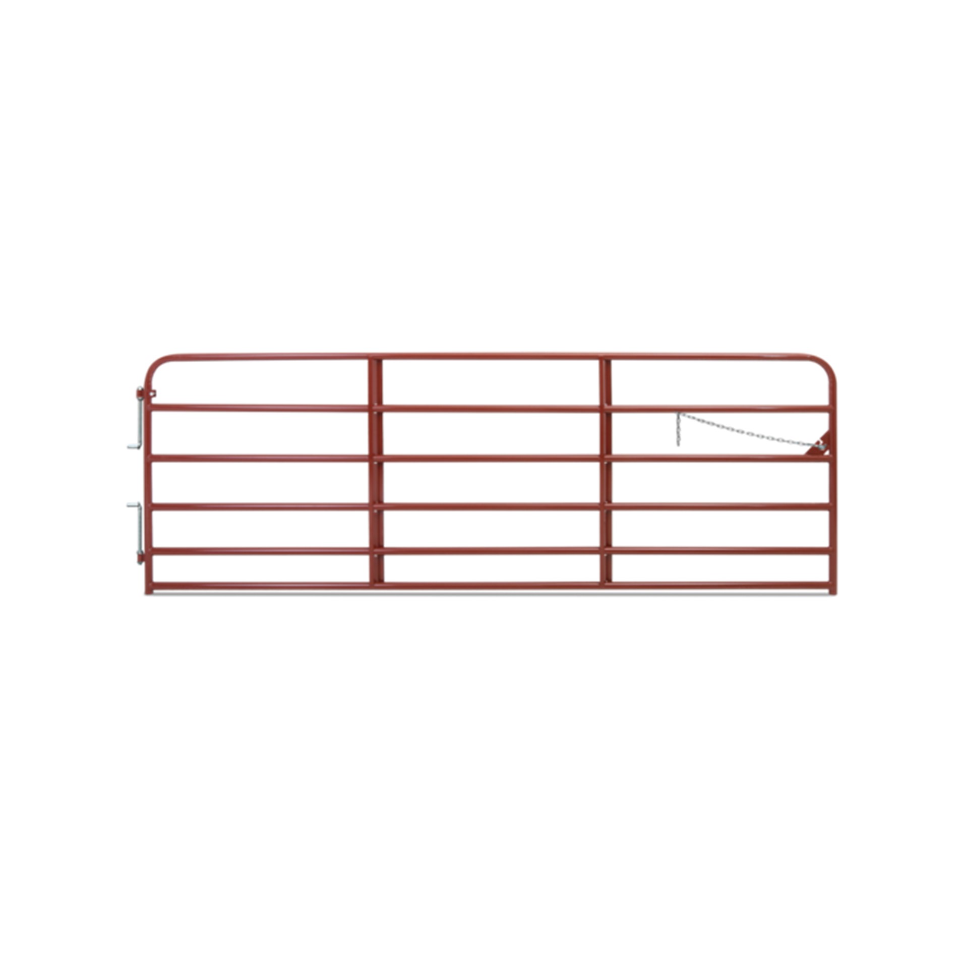 True North Red Utility 6 Bar Gate - Weldesign Hardware