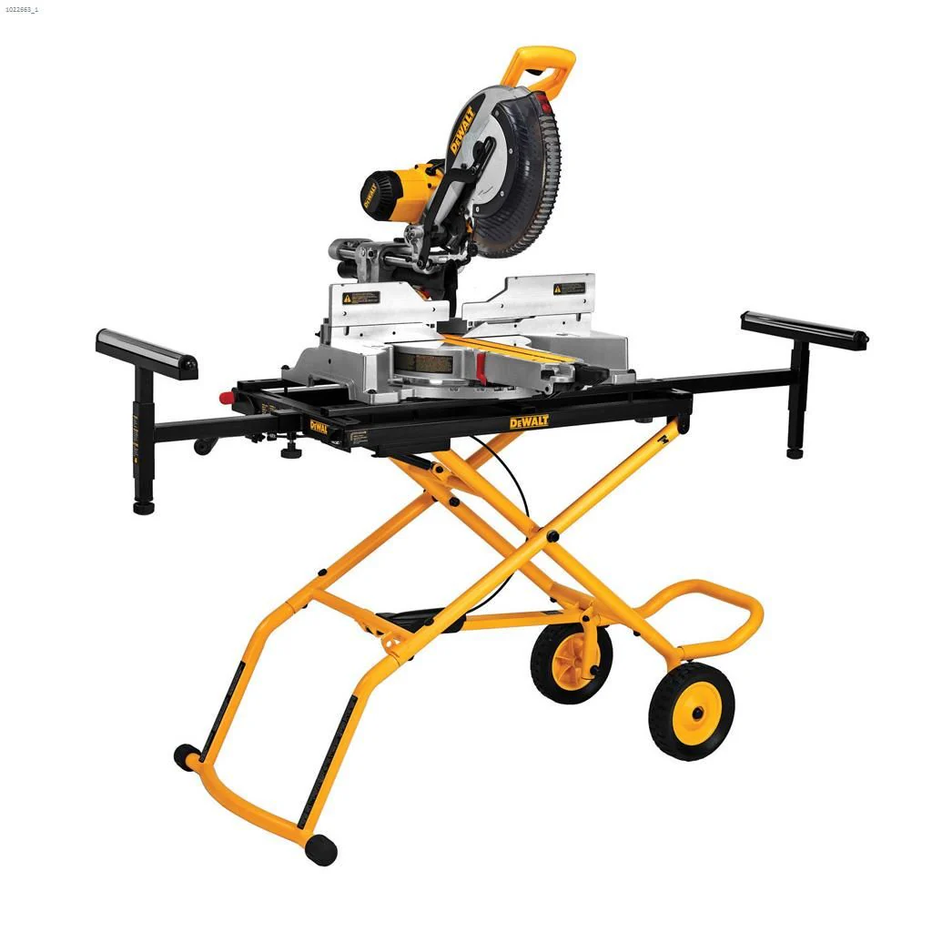 DeWalt Double Bevel Compound Mitre Saw 12" w Rolling Stand DWS780RST