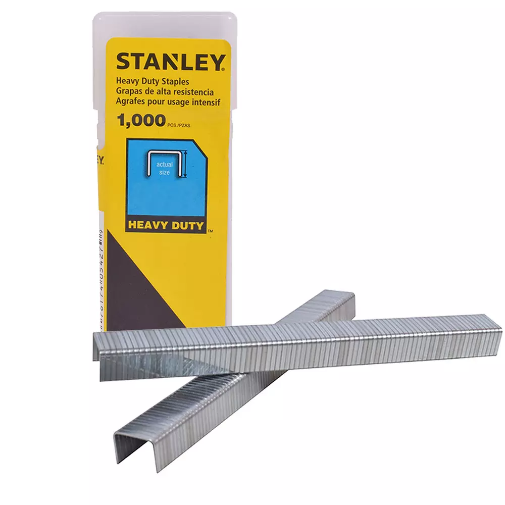 Stanley Heavy Duty Staples 3/8" 1000pc TRA706SST - Weldesign Hardware